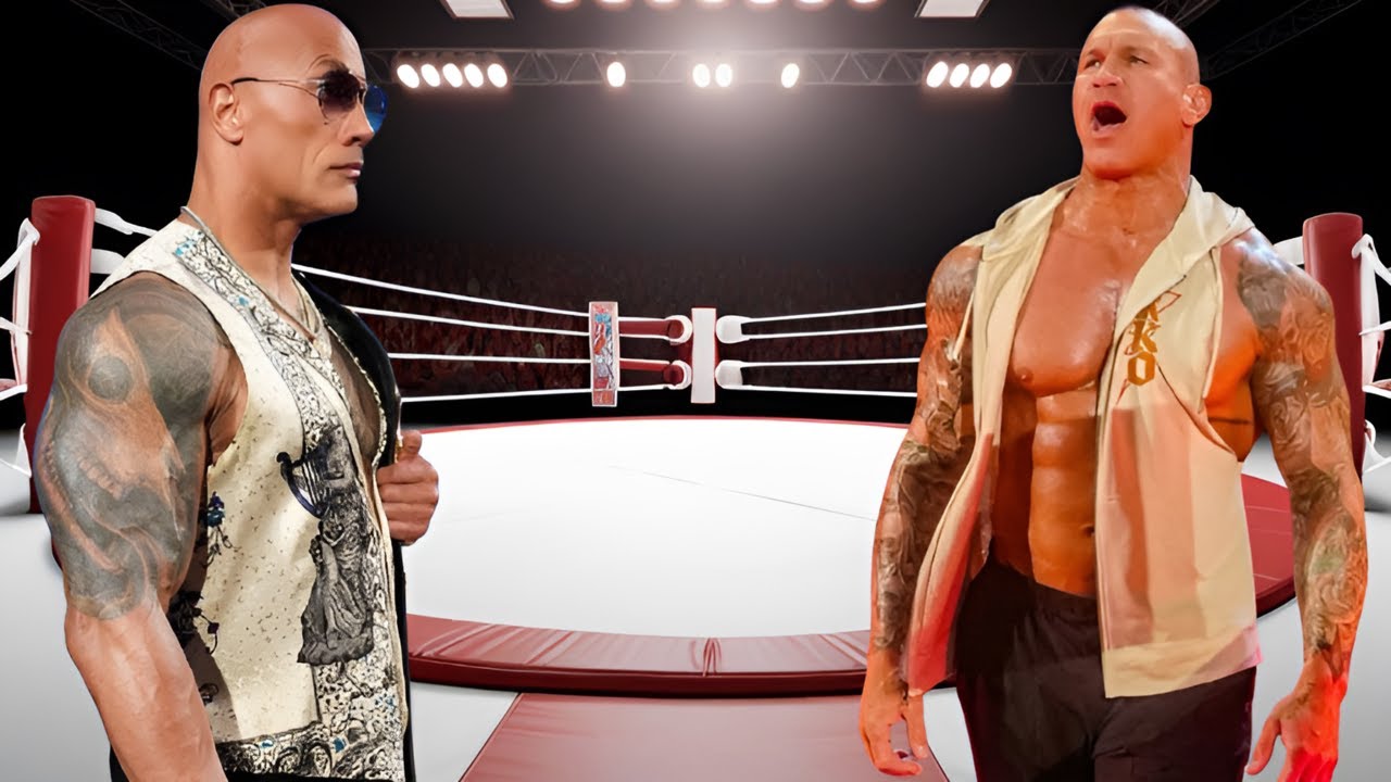 The Rock vs Randy Orton The Greatest WWE Match WWE Nov 21, 2024 - YouTube