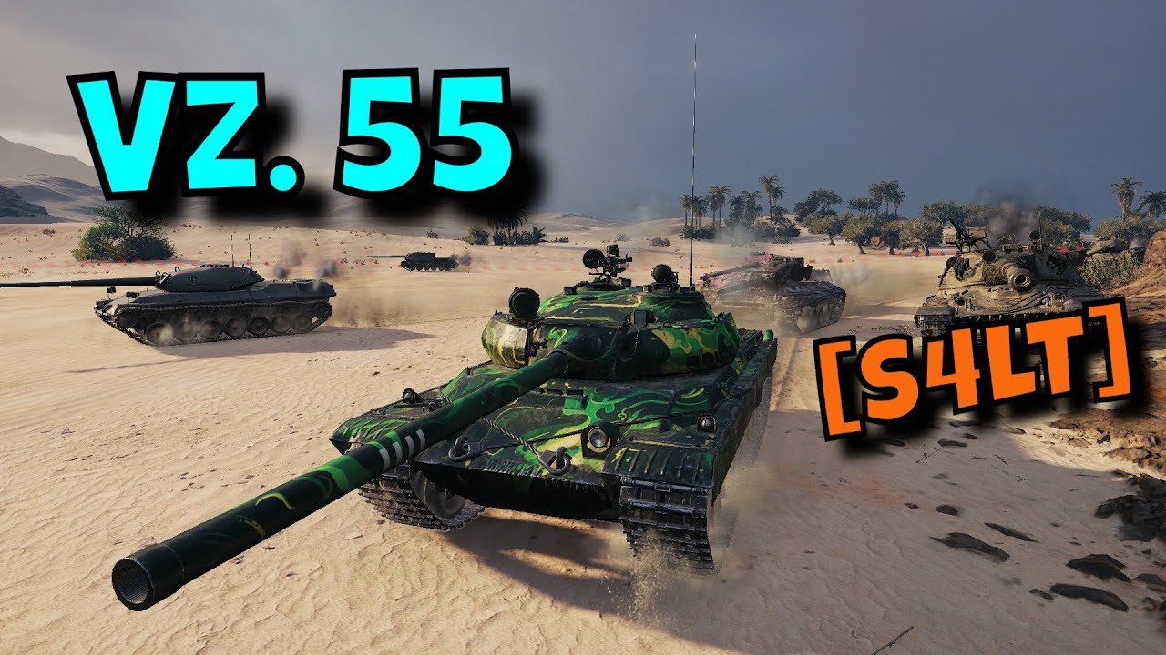 World of Tanks Vz. 55 - 4 Kills 11,1K Damage | Replay #540 - YouTube