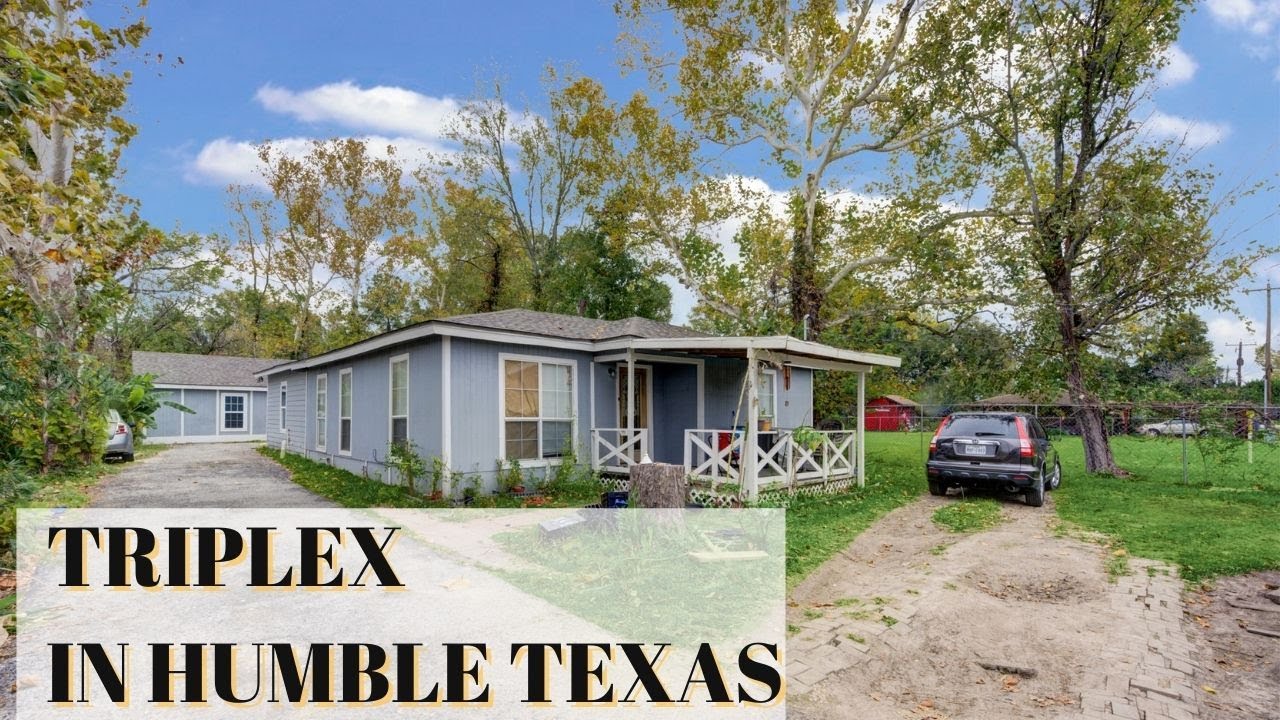 Triplex Investment Opportunity in Humble Texas - YouTube