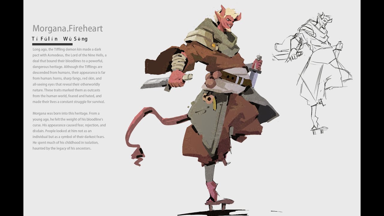 Morgana – The Demon Monk 。Redraw - YouTube