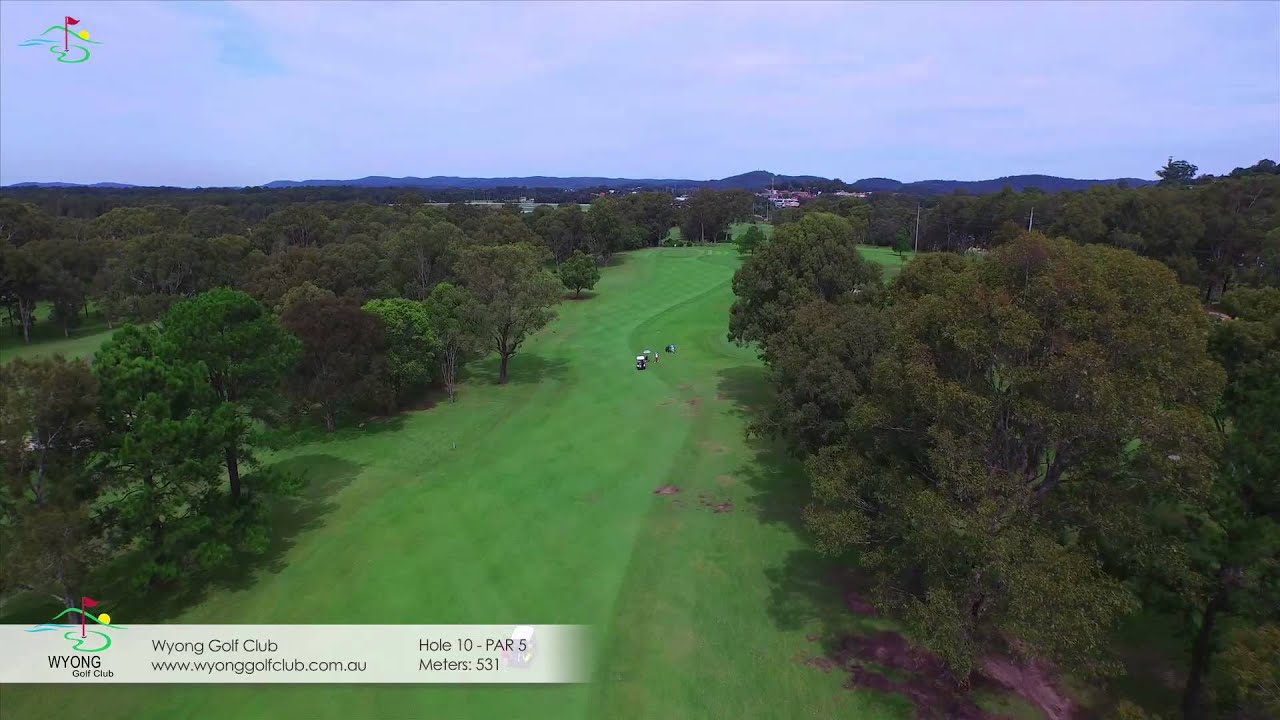 Wyong Golf Club NSW Hole 10 - YouTube