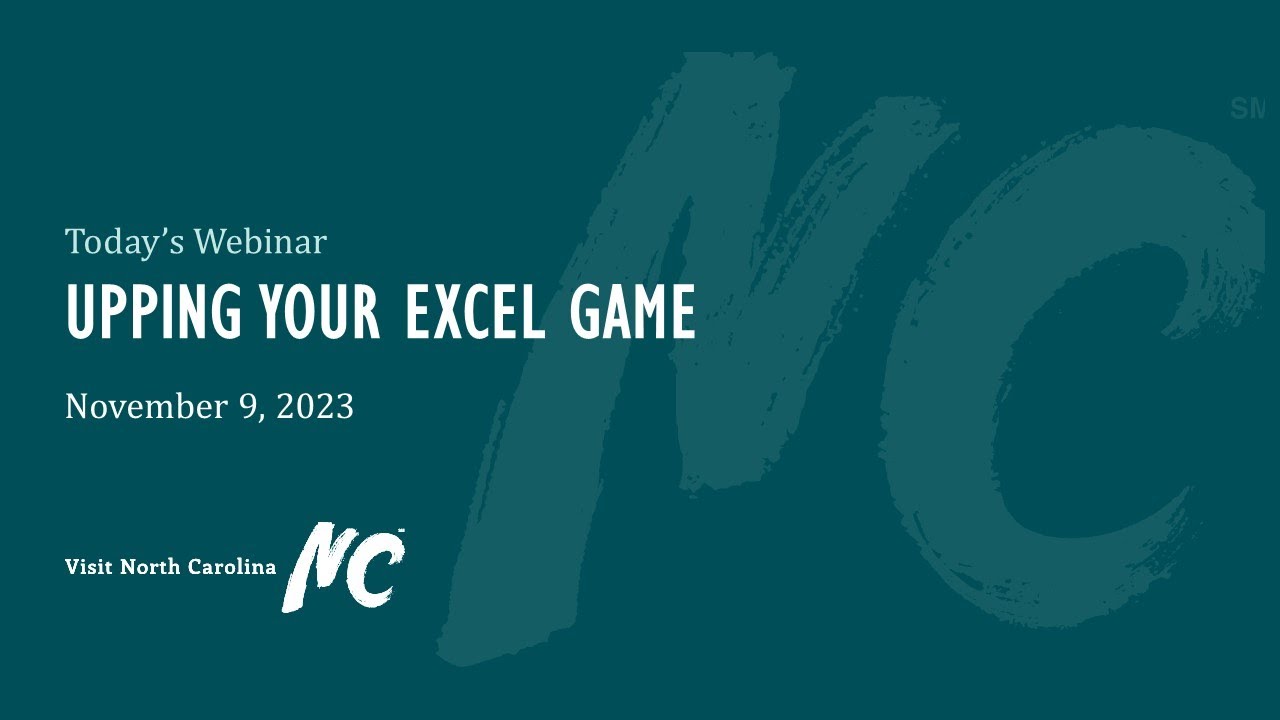 November 2023 Excel Tips Partner Webinar - YouTube