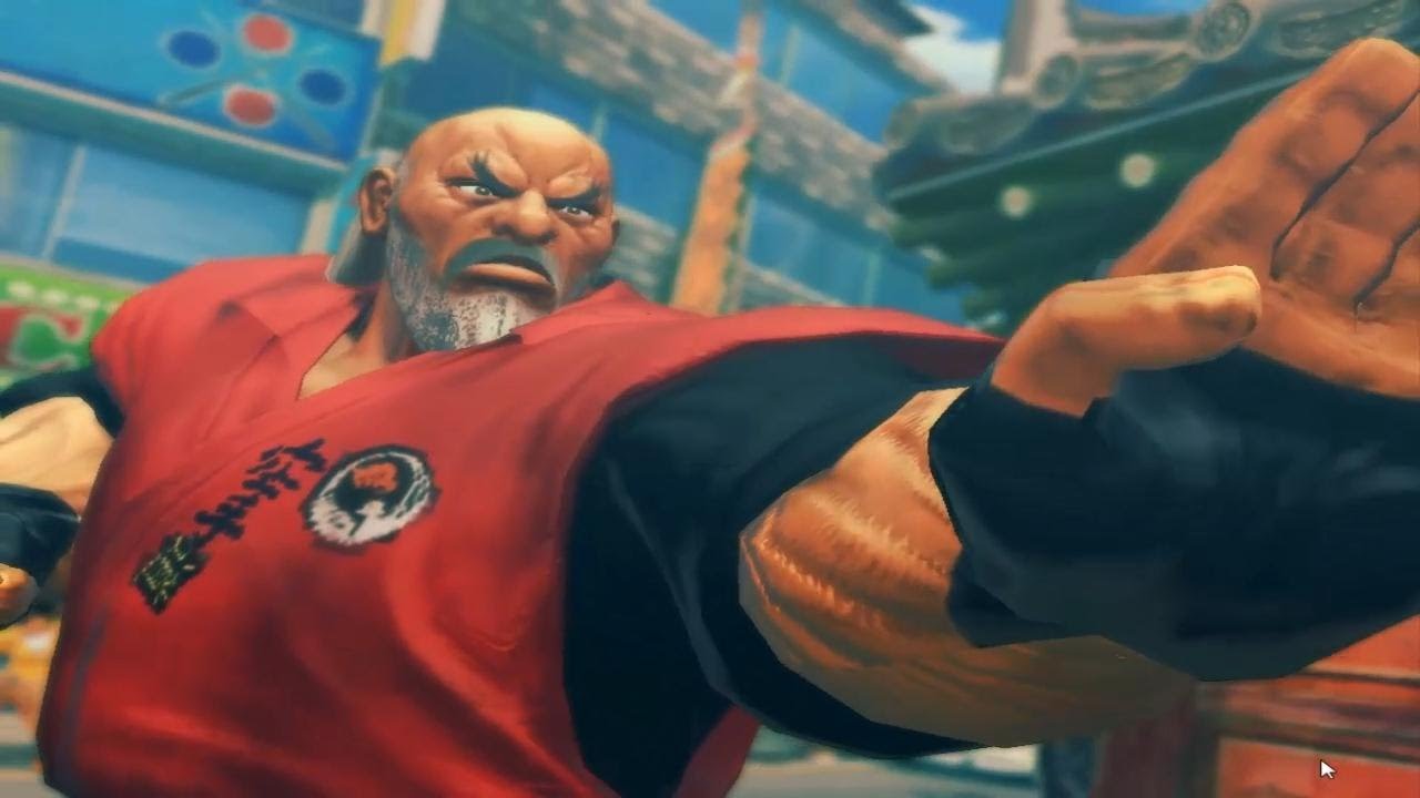 Super street fighter 4 PC Mod Master Gouken - YouTube