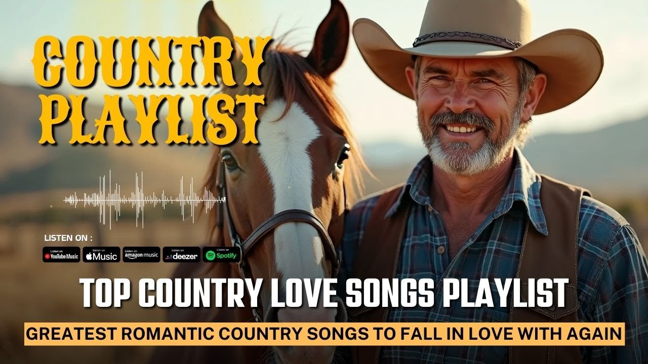 Top Country Love Songs Playlist | Greatest Romantic Country Songs to ...