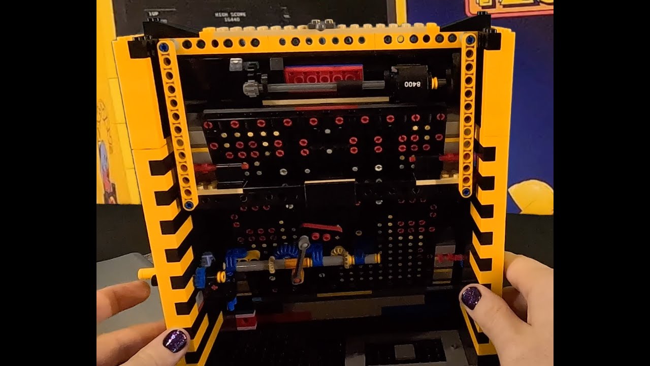 Building Lego PAC-MAN Arcade Part 11 - YouTube