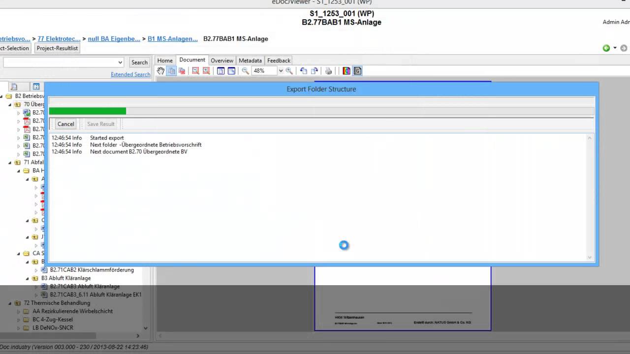 Export Internal Document Metadata in eDoc - YouTube