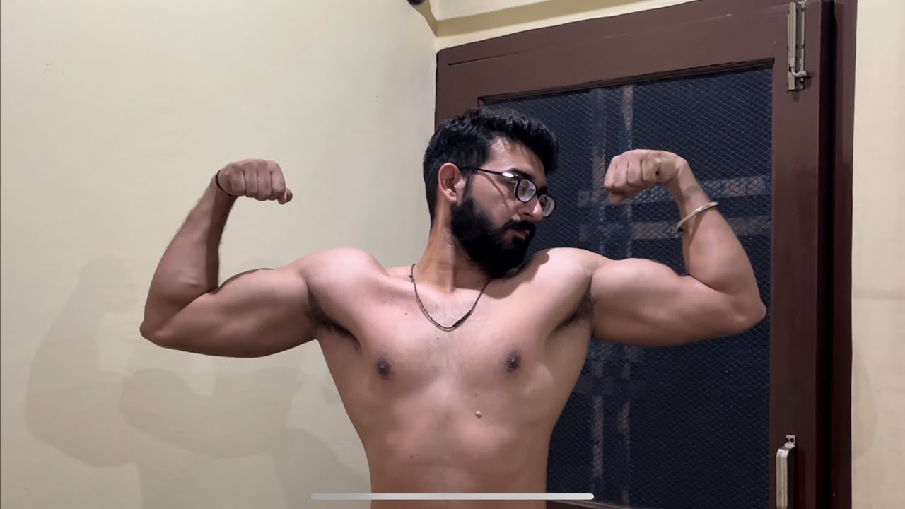Full biceps workout at home | 16 inch biceps - YouTube