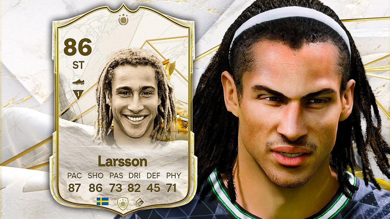 86 Icon Larsson Player Review - EA FC 24 - YouTube