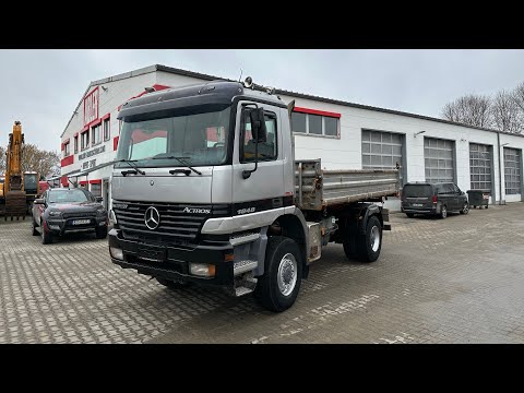 Mercedes-Benz 1848 Actros V8 4x4 3-Seiten-Kipper MP1