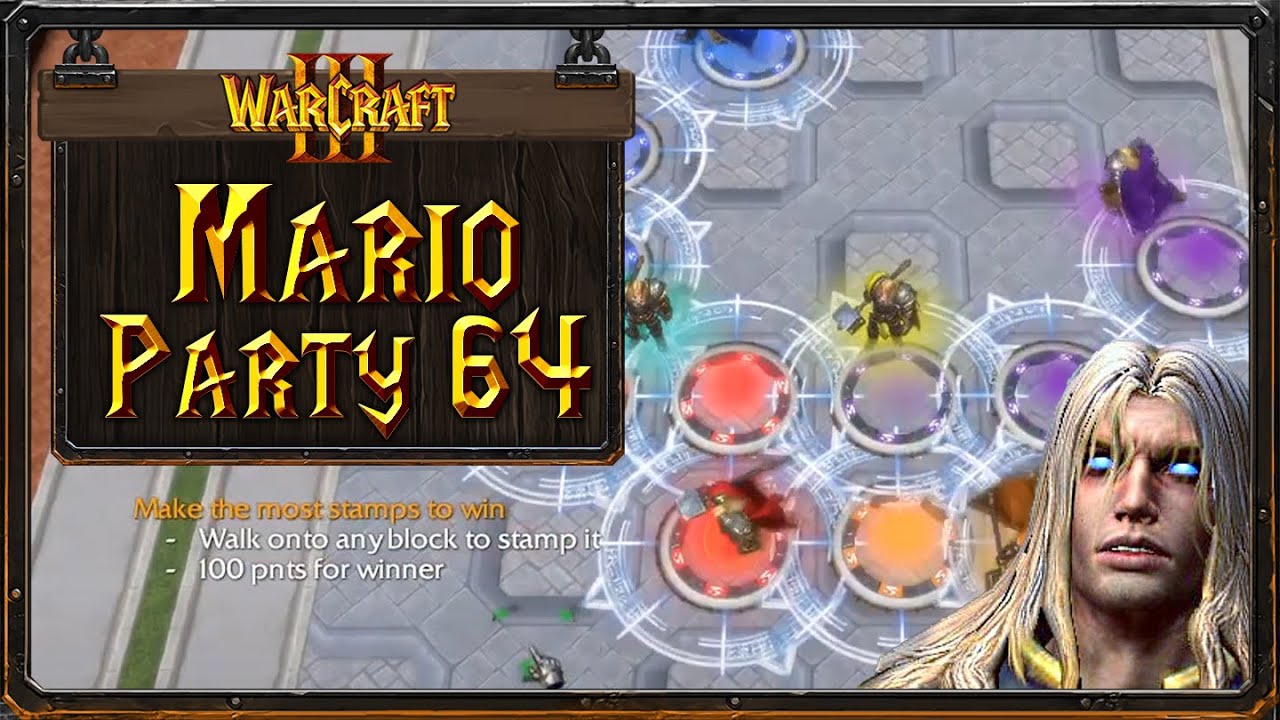 Mario Party 64 v1.12a | Warcraft 3 Mini Games - YouTube