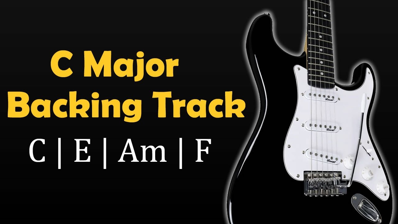 C Major Backing Track | Rock Ballad | 70 Bpm - YouTube