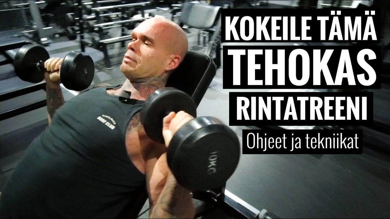 RINTA - ESIMERKKI TREENI, OHJEET JA TEKNIIKAT - YouTube