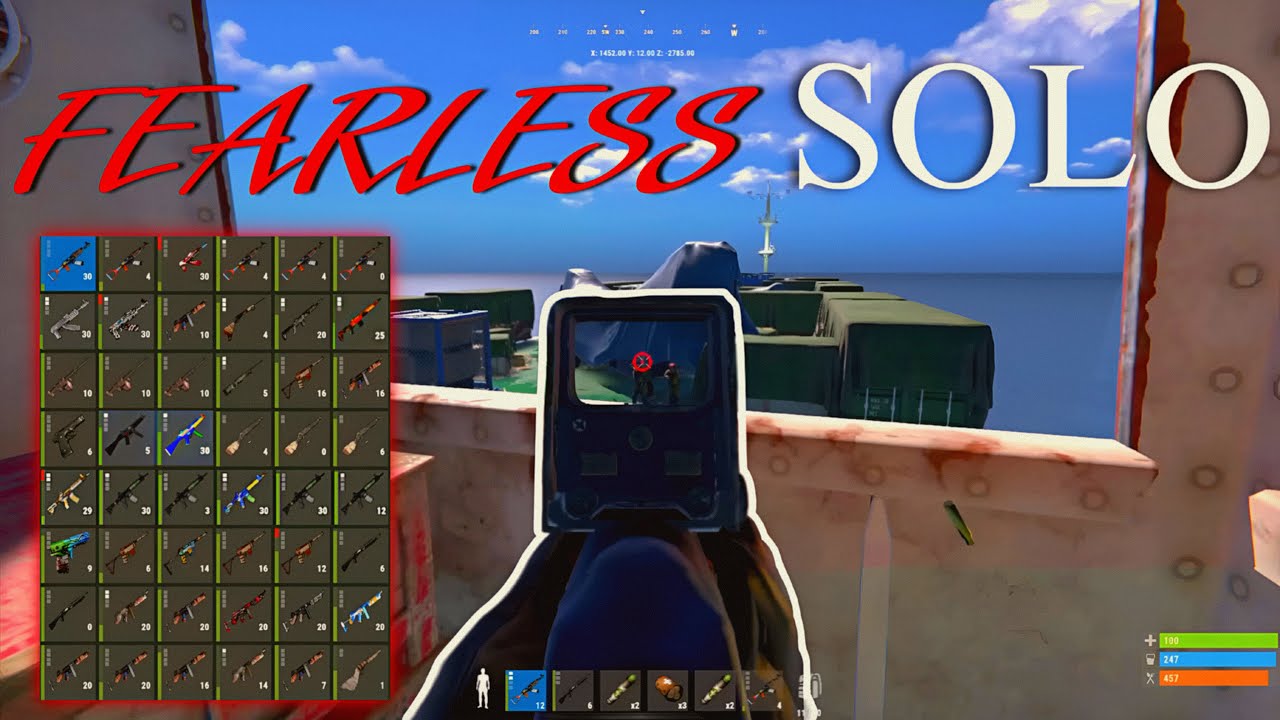 The Fearless Solo - Rust Console Movie - YouTube