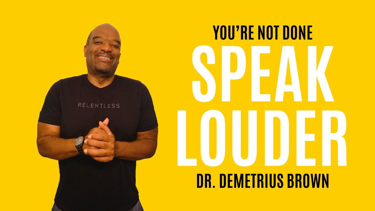 SPEAK LOUDER! - YouTube
