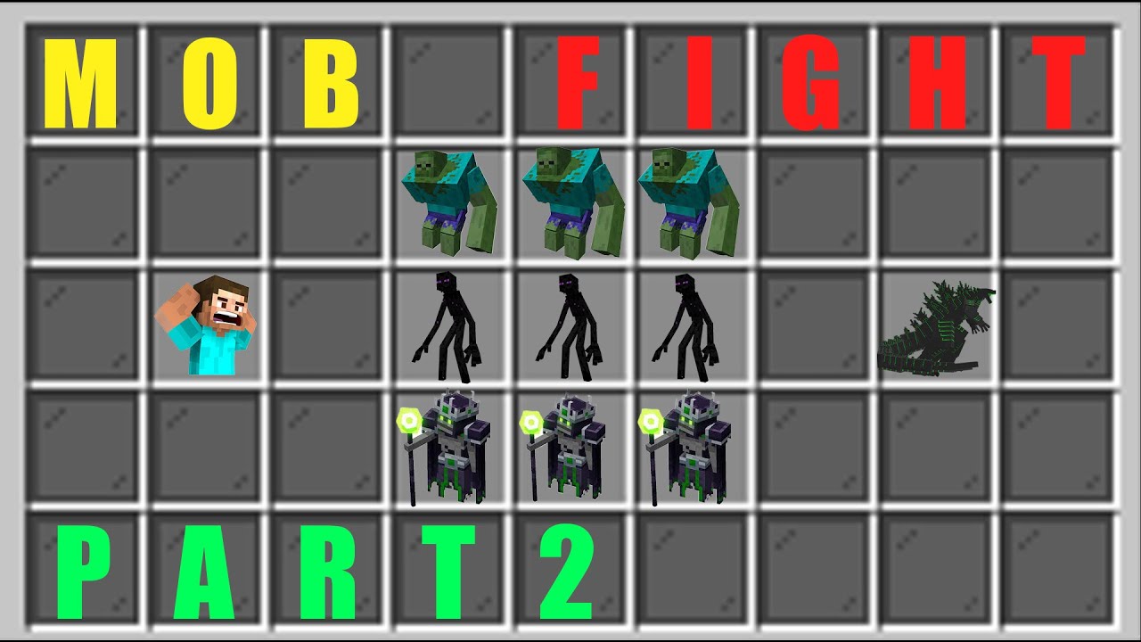 MINECRAFT NEW VIDEO ON MOBS FIGHT @teramaxgaming - YouTube