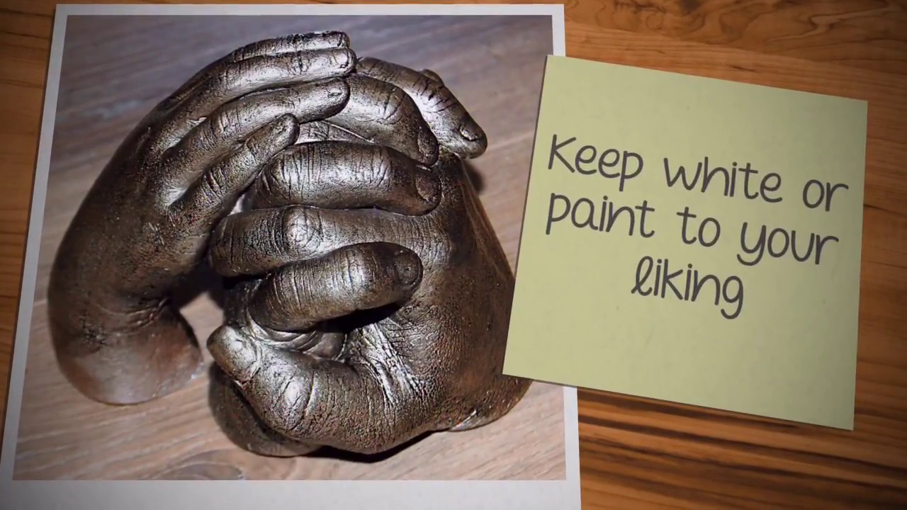 Family Hand Casting Kit by Cast a Memory - YouTube