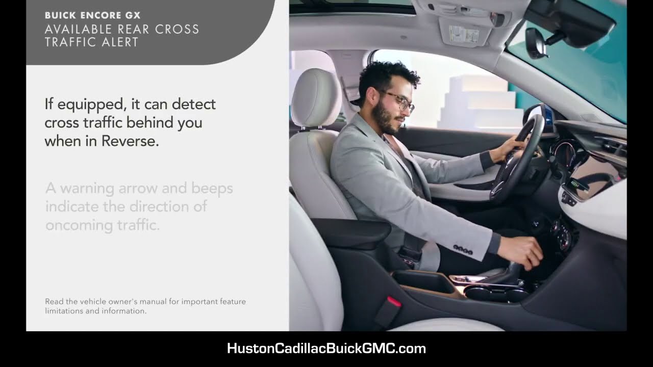 How To Use Rear Cross Traffic Alert | Huston Buick GMC - YouTube