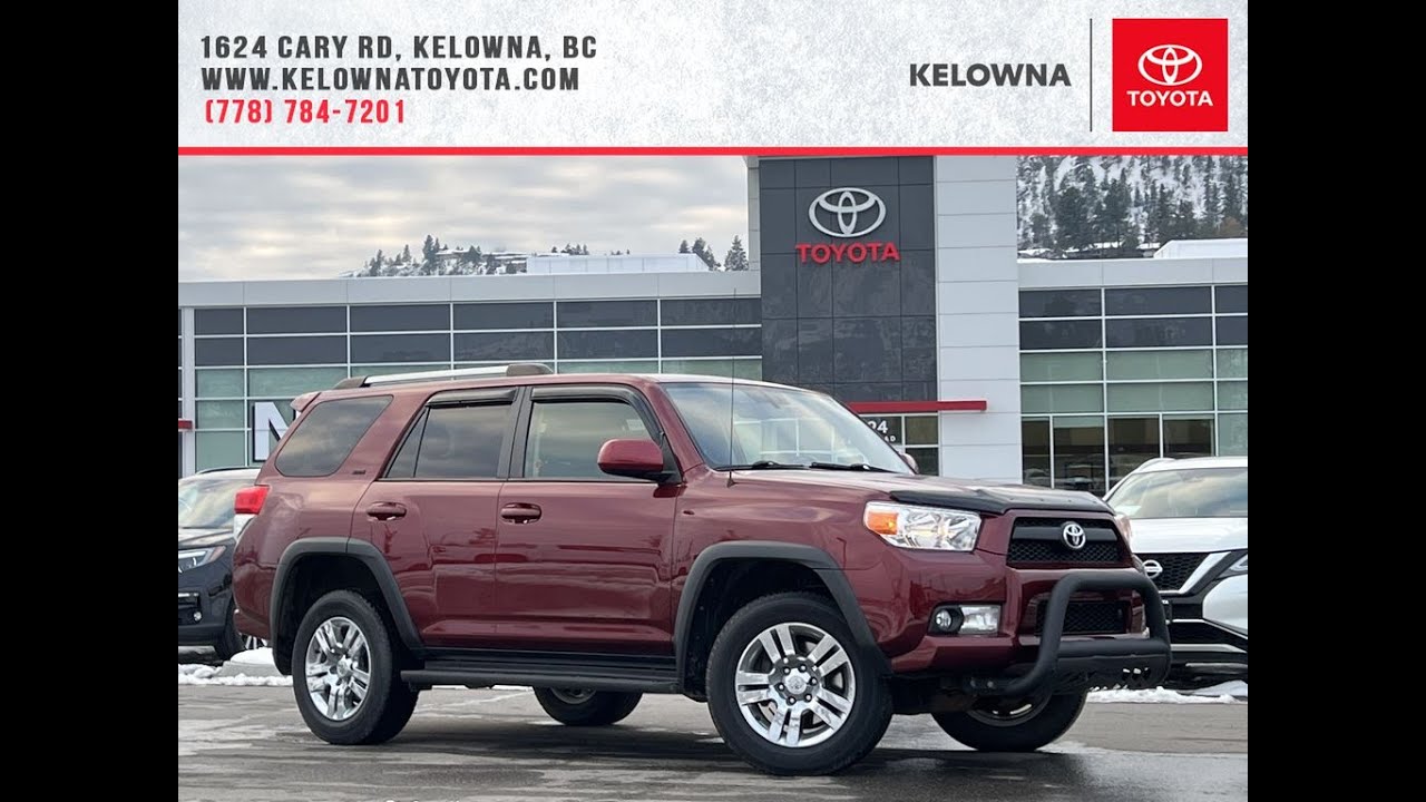 Red 2013 Toyota 4Runner SR5| 3rd Row Seats / 7 Passenger | Heated Seats ...