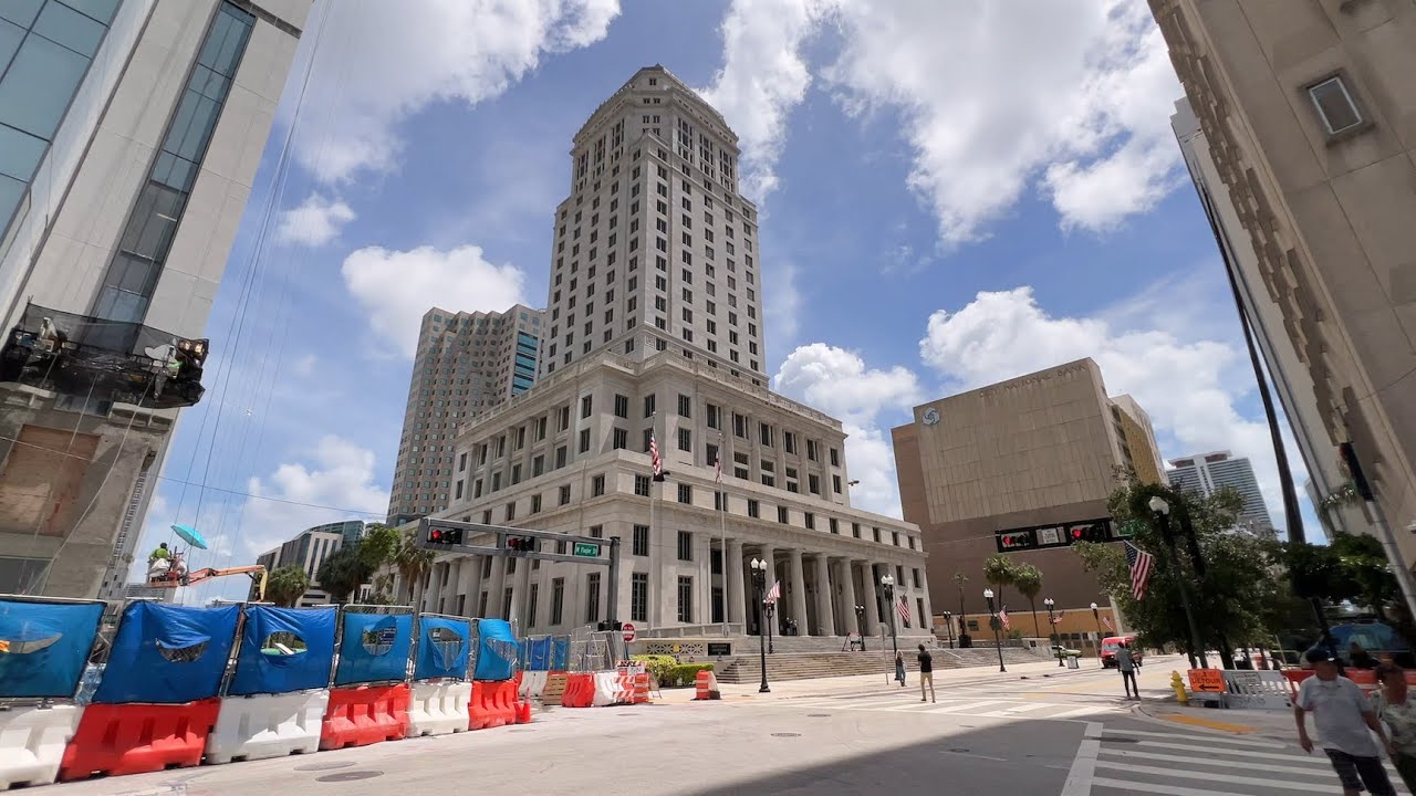 Miami, Florida - Dade County Courthouse - YouTube