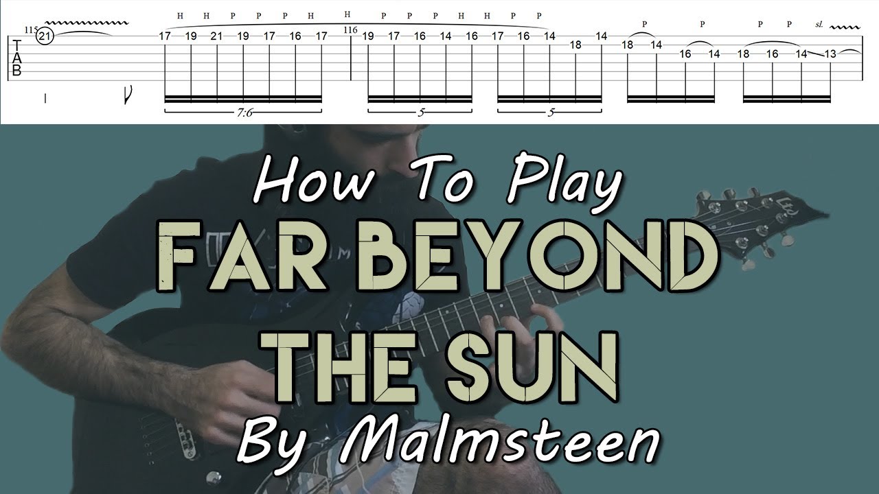 How To Play "Far Beyond The Sun" By Yngwie J. Malmsteen (Part 2 ...