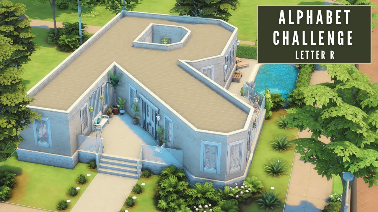 Letter R | Alphabet Challenge | The Sims 4 Speed Build - YouTube