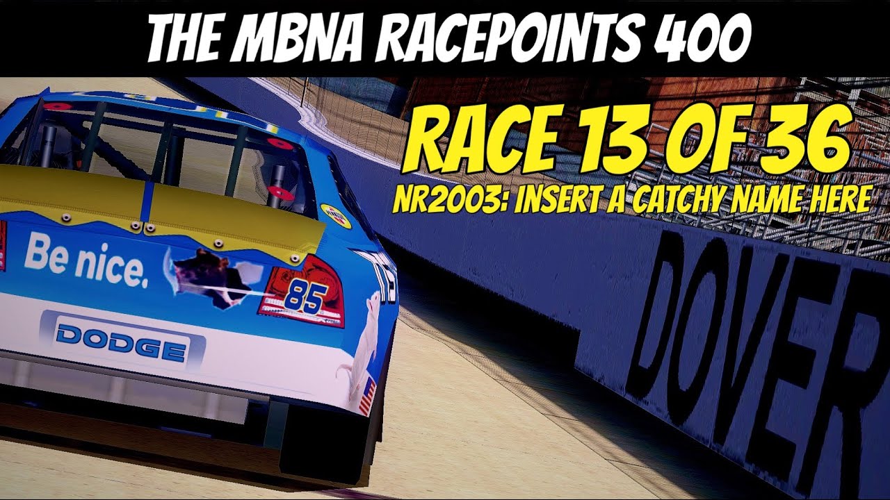 13 The MBNA Racepoints 400 - YouTube