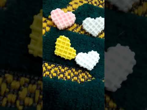 Lots of Miniature Plastic Variety Colorful Waffles-... Video