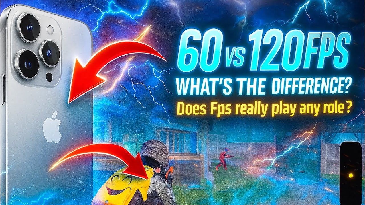 60 FPS vs 120 FPS in BGMI — The Truth You Never Noticed! - YouTube