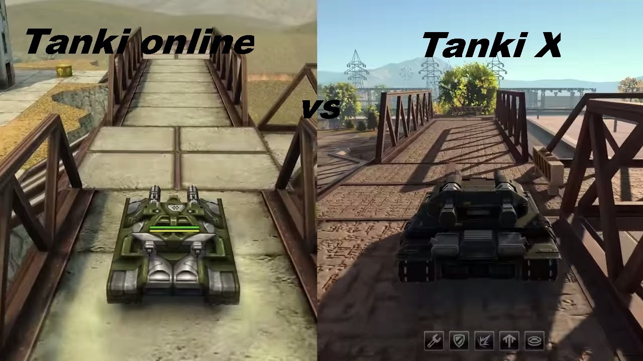 Tanki Online VS Tanki X - YouTube