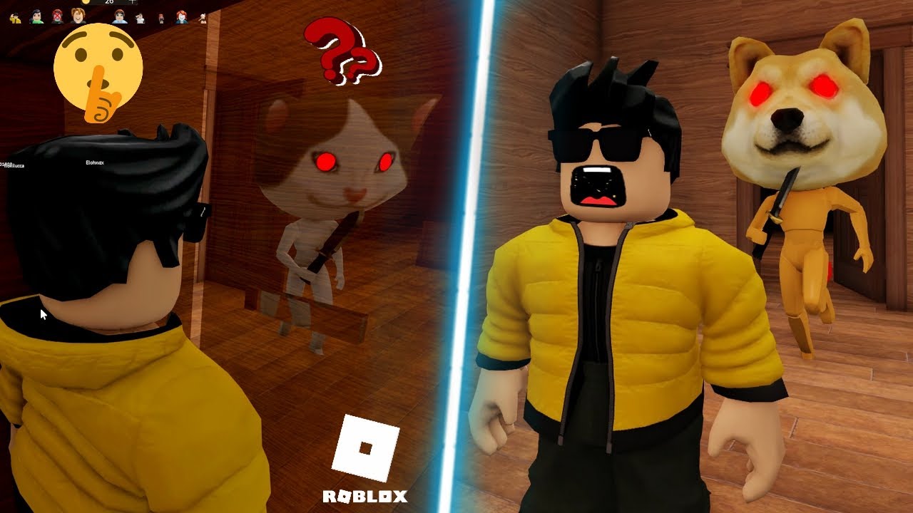 ROBLOX, ESCAPE DO DOGE E CAT NO LABIRINTO, Zooo ROBLOX, Doge Head ...