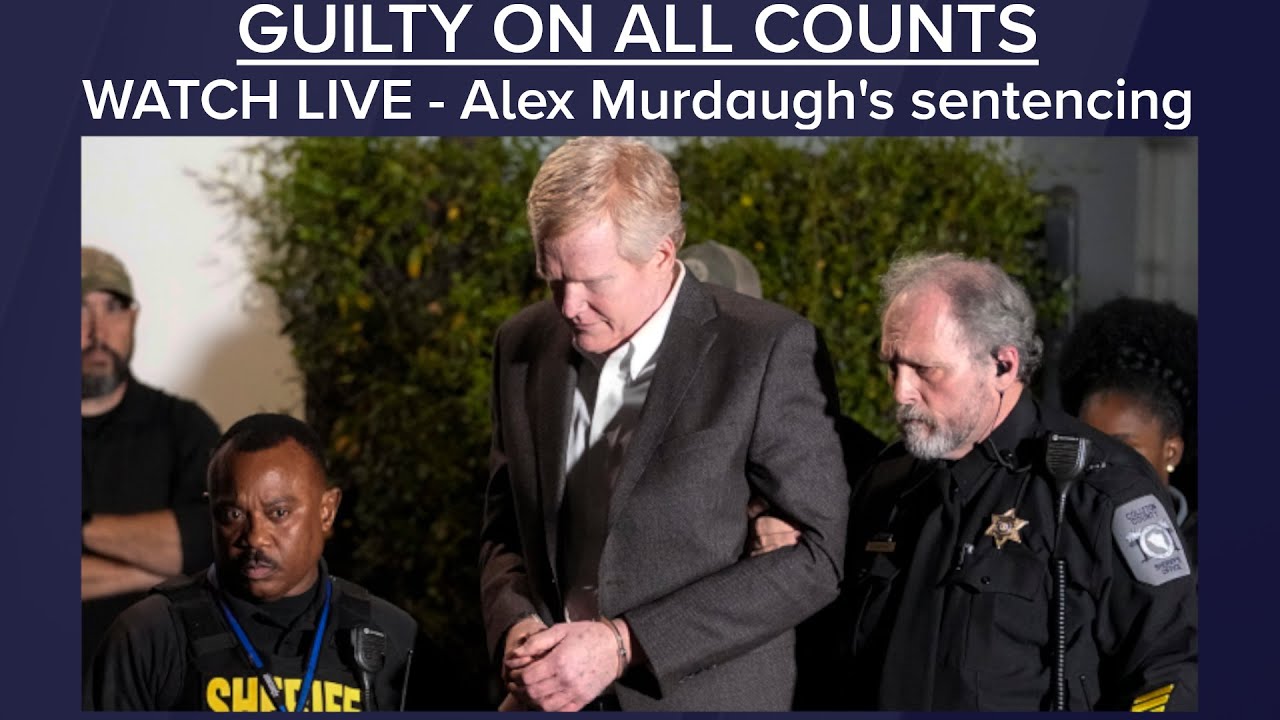 WATCH LIVE | SENTENCING - Alex Murdaugh Found Guilty on All Counts - YouTube