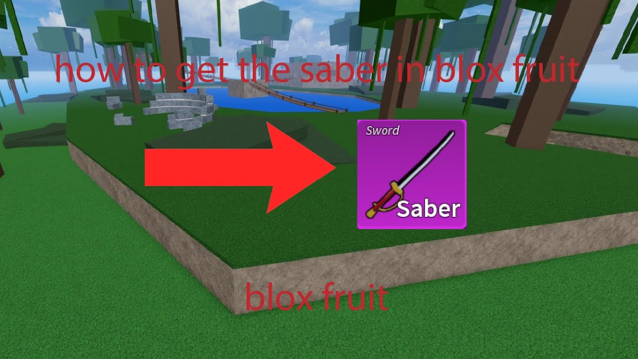 blox fruit how to get the saber - YouTube