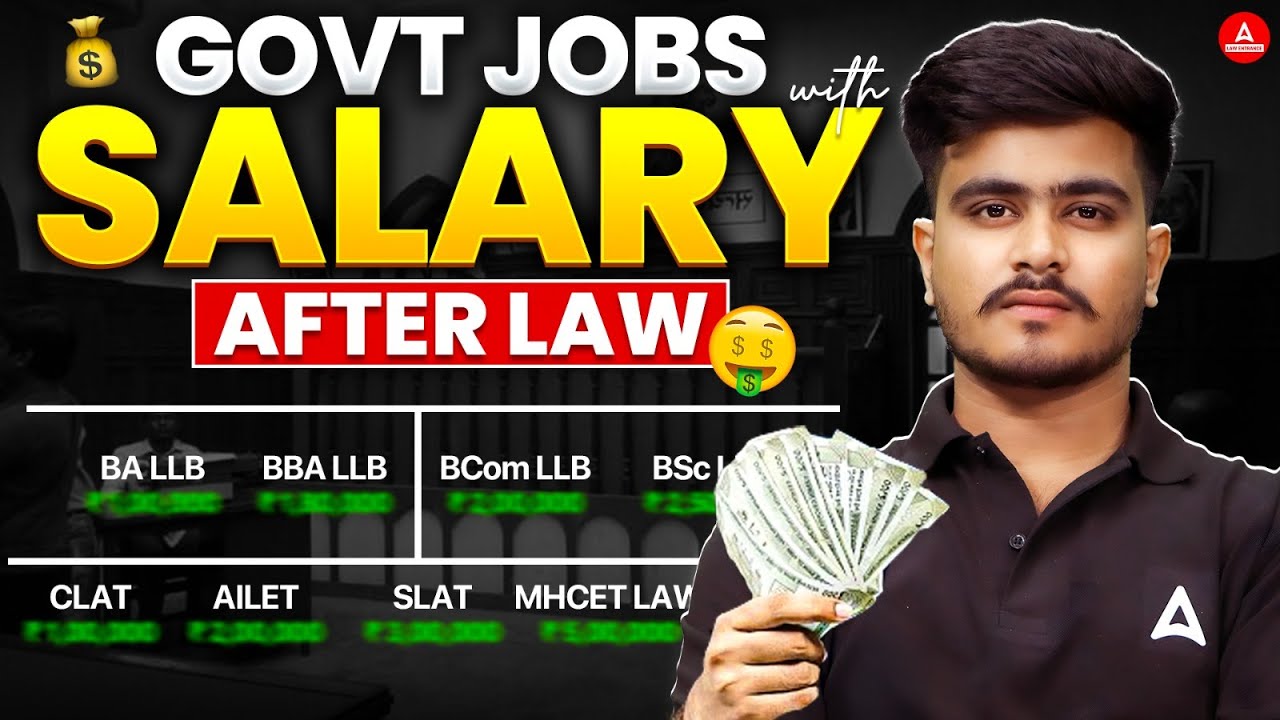 After LAW: Best Govt Jobs with Salary 💰 Explore Career Pathways | Govt Exams after LLB - YouTube