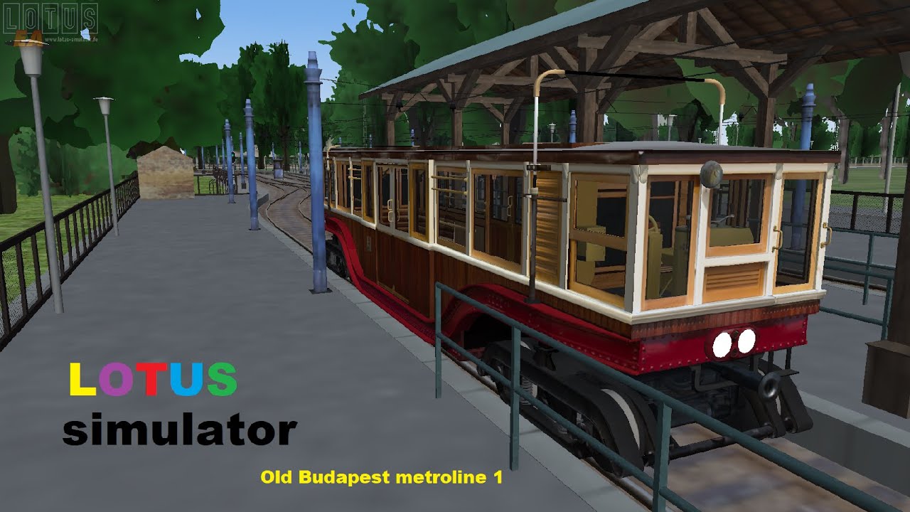LOTUS-Simulator: "Old" Budapest metroline 1 - YouTube