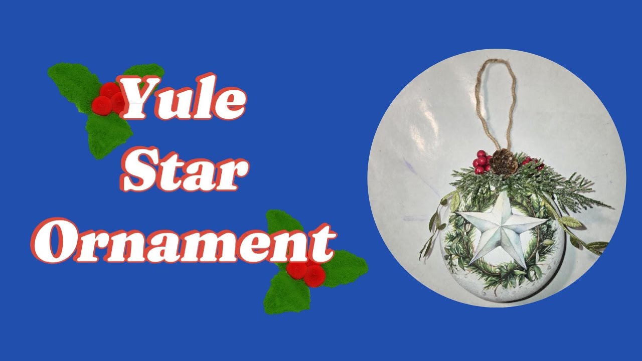 Yule Star Ornament - YouTube