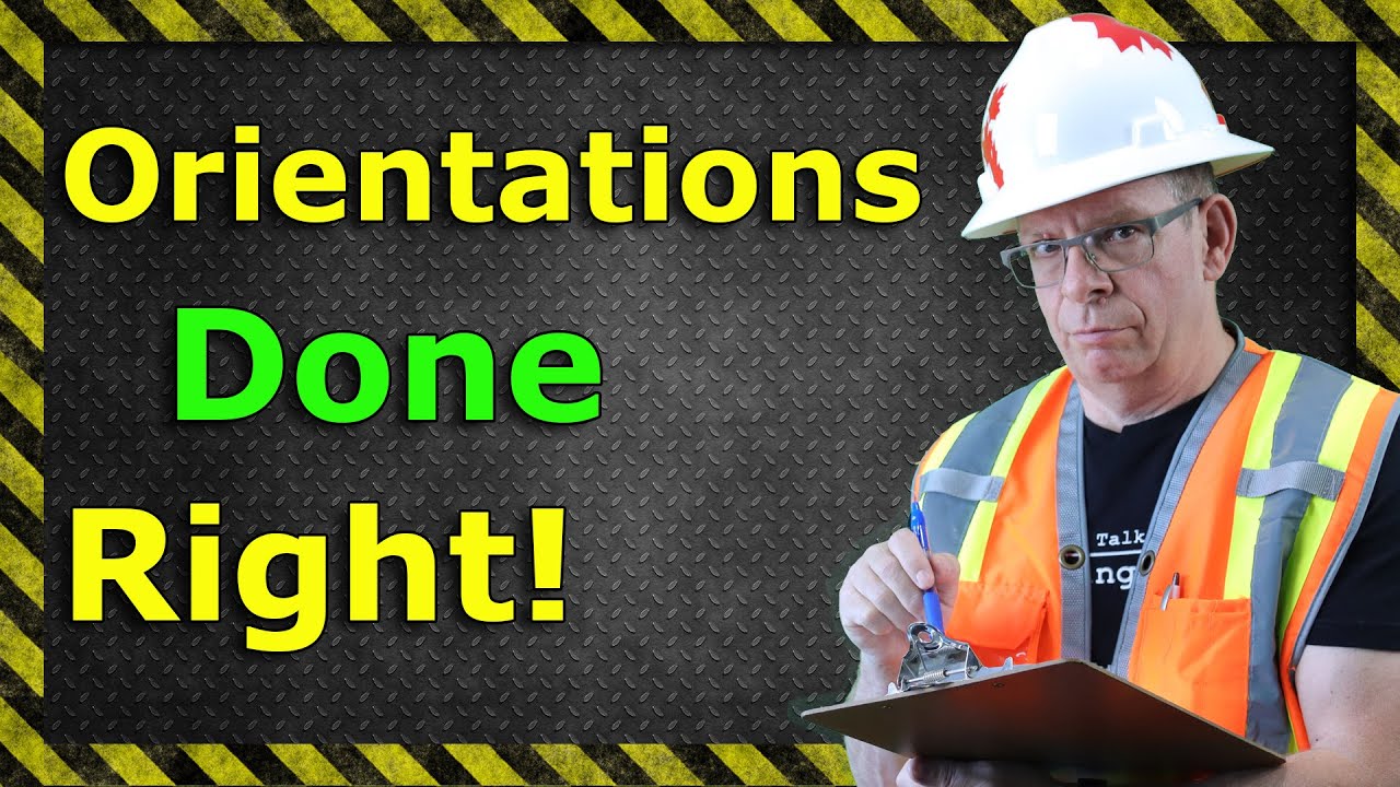 New Worker Safety Orientation - A Best Practice How To! - YouTube