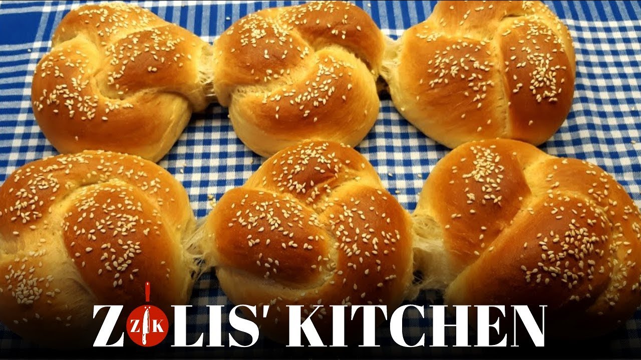 Homemade Greek Sandwich Buns | Soft and Flavorful Recipe - YouTube