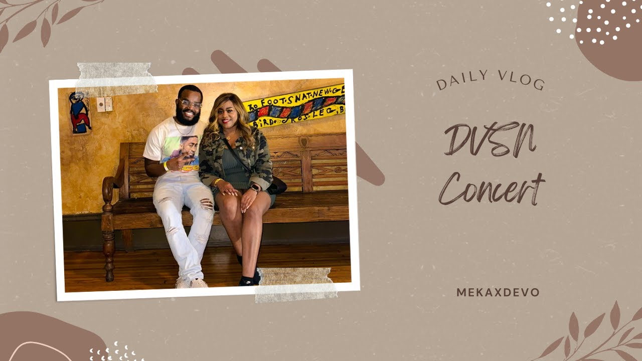 Vlog: Date Night at DVSN Concert in ATLanta! - YouTube