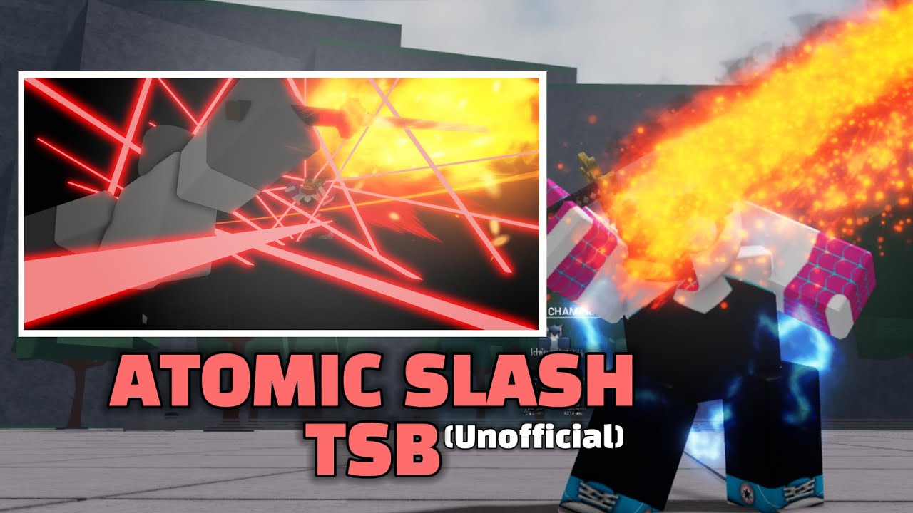 ATOMIC SLASH ULTIMATE MOVE | Saitama Battlegrounds Concept - YouTube