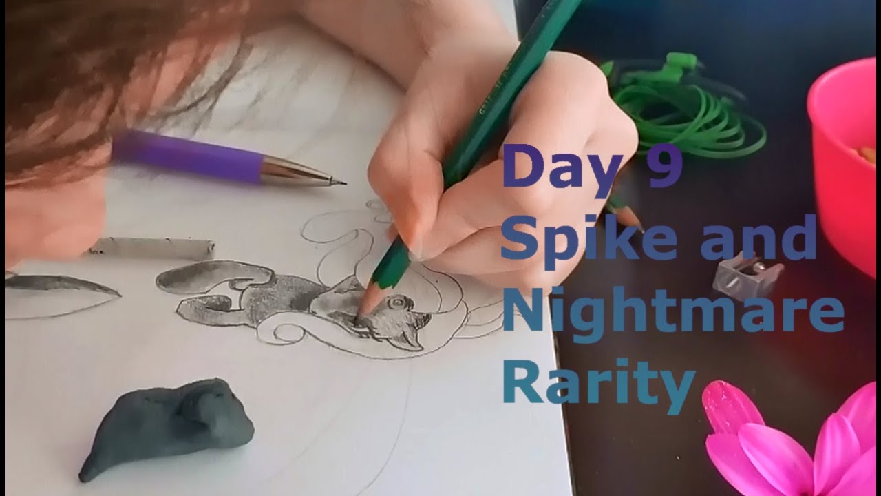 30 Day MLP Drawing Challenge Day 9 - YouTube