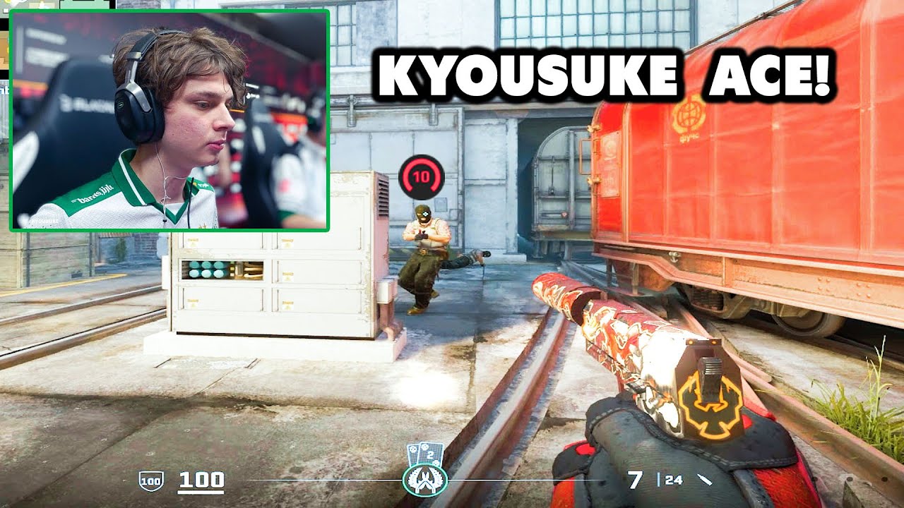 kyousuke is ready to dominate in playoffs! senzu gets an Ace - CS2 ...