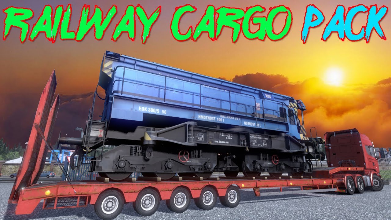 Railway Cargo Pack v1.3 - ETS 2 Musthave HD - YouTube