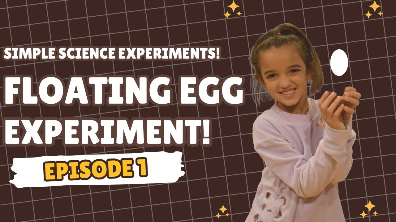 🥚 Riya’s Floating Egg Experiment – Amazing Science Trick with Salt ...