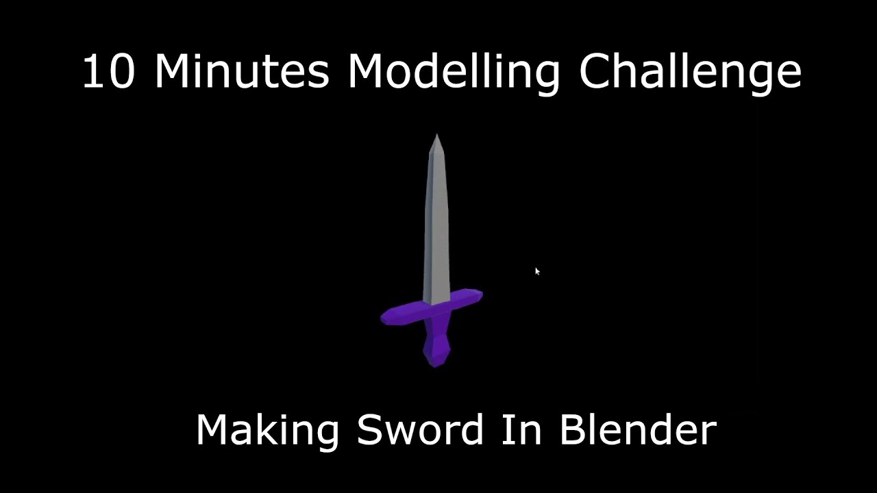 10 Minute Modelling Challenge - 01. - YouTube