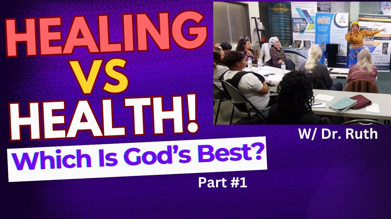 Divine Healing Vs Divine Health! What Is God Saying? Dr. Ruth Tanyi ...