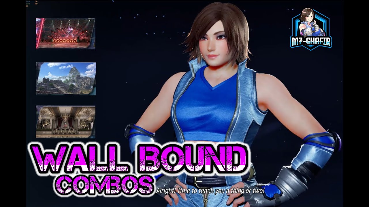 TEKKEN 8 Asuka Kazama Wall Bound Combos - YouTube