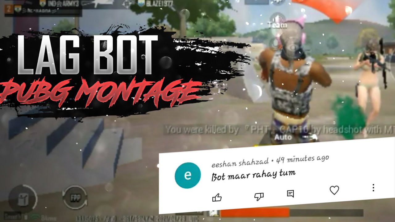 LAG BOT 1.5GB PLAYER| PUBG MONTAGE| SAMSUNG,A3,A5,A6,A7,J2,J5,J7,S5,S6 ...