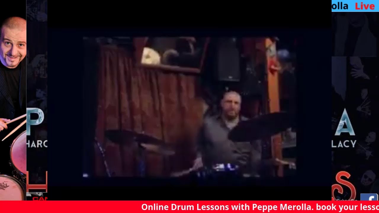Peppe Merolla & Friends Special Guest, DAVID GARIBALDI - YouTube