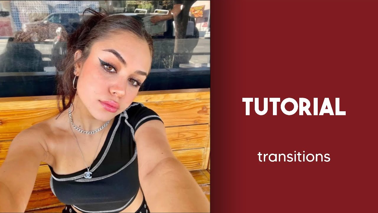3 picture transitions | tutorial - YouTube