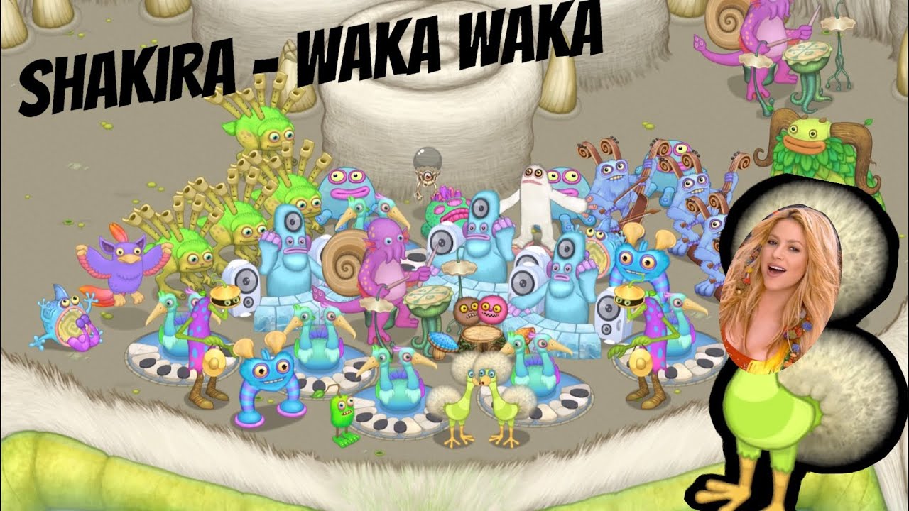Shakira - Waka Waka (Composer Island) (My Singing Monsters) - YouTube
